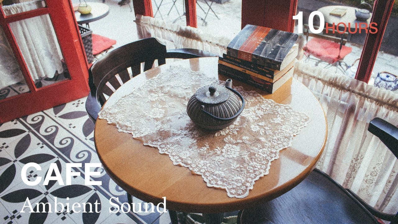 ☕️ Cozy CAFE Sounds for Relaxation Studying & Work | Ambient White ...