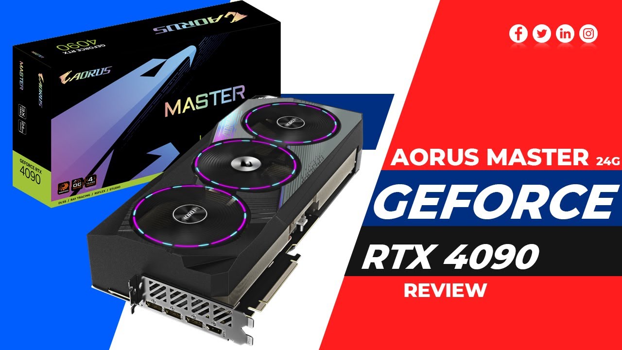 AORUS GeForce RTX® 4090 MASTER 24G #review #2022 - YouTube