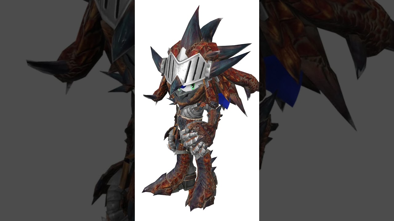 THIS IS AMAZING!! | Sonic Frontiers DLC, Rathalos Armor Style 2 in-game ...