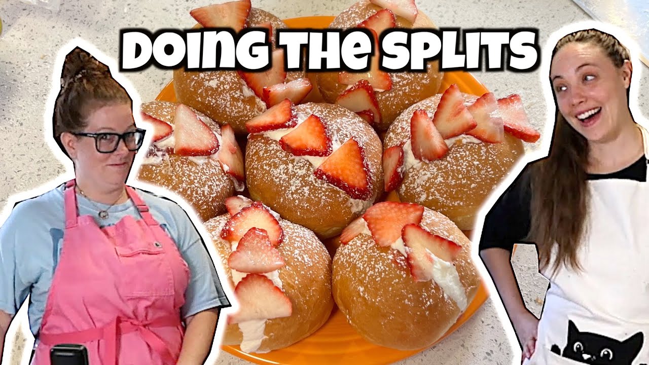 Great British Bake Off Technical Week 3 - Devonshire Splits! - YouTube