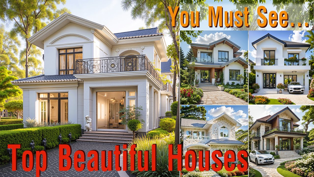 Top Beautiful House Models You Must See! - YouTube