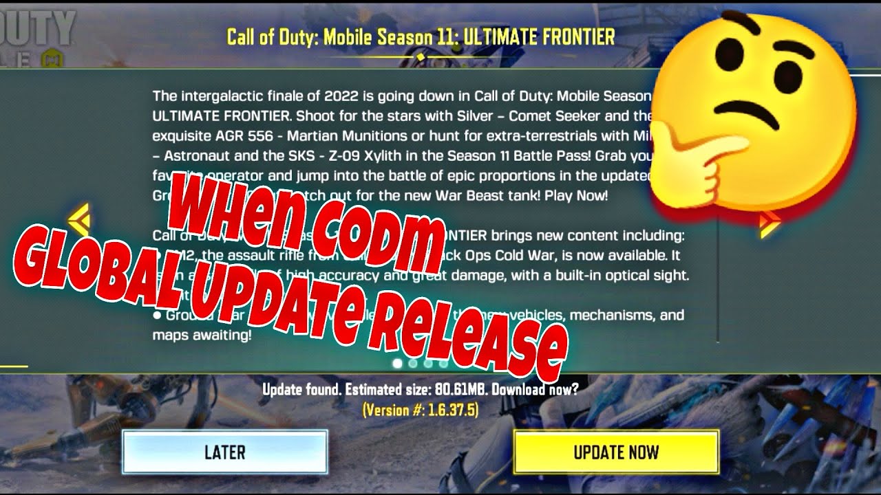 CODM Global Season 1 Update Out 🤔 - YouTube