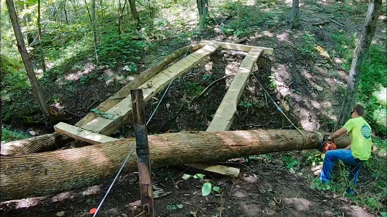 Log Arch Bridge