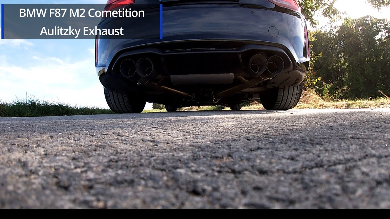 BMW F87 M2 Competition Sound - Aulitzky Exhaust - YouTube