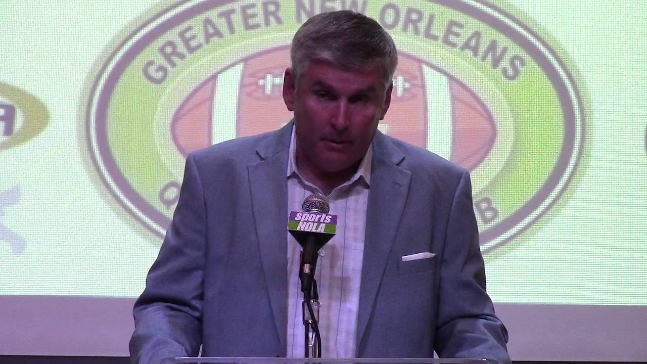 Ed Daniels at Greater New Orleans Quarterback Club - YouTube
