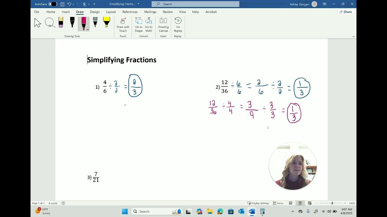 Simplifying Fractions Made Easy! 📊 - YouTube