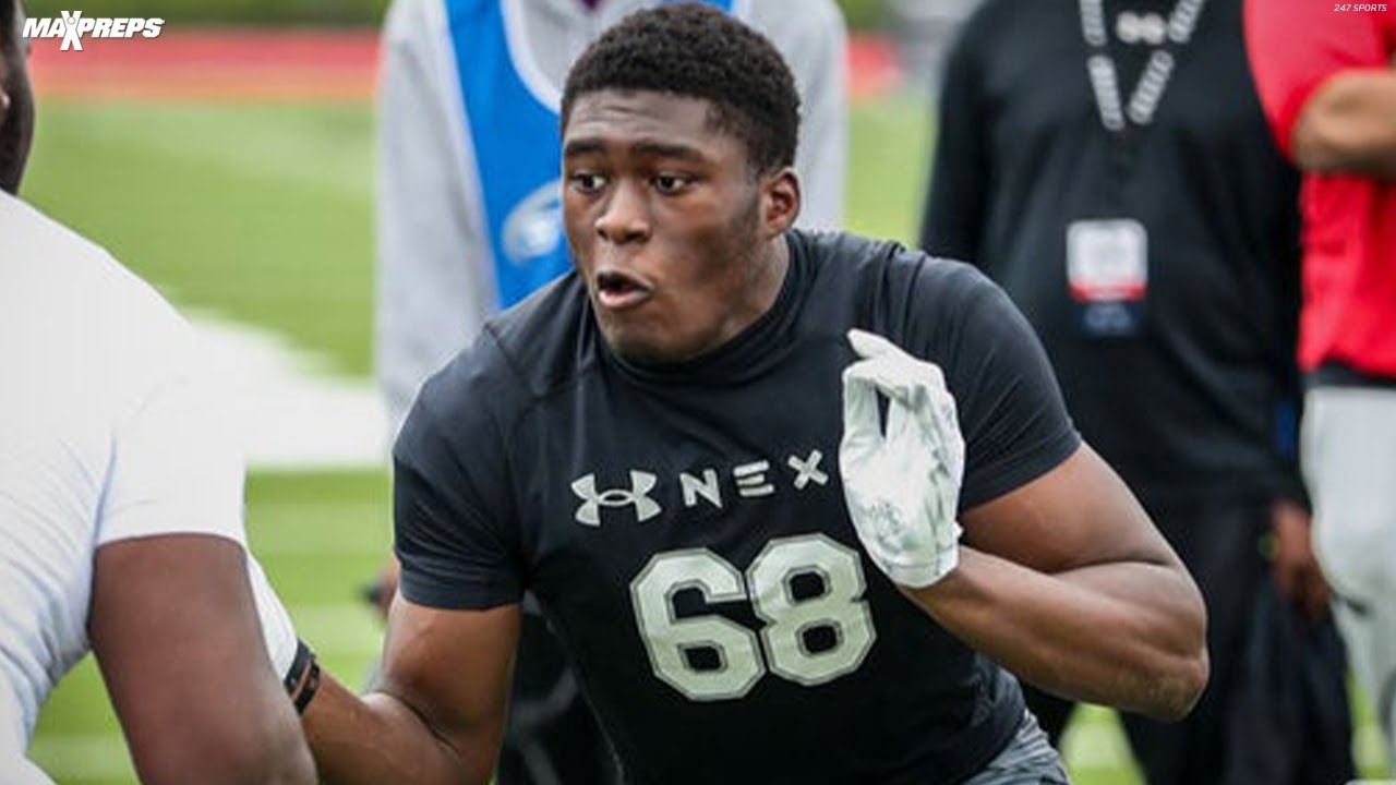 5-star EDGE Zion Elee | 2023 Highlights 🏈 - YouTube