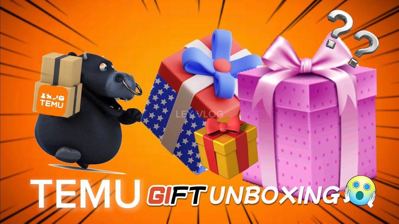 TEMU GIFT UNBOXING | TEMU FREE GIFTS | LEY VLOG - YouTube