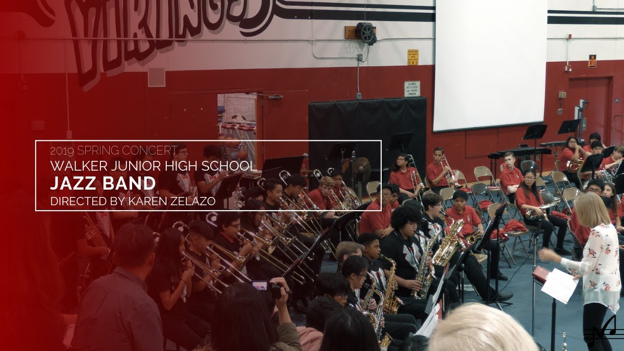 Walker JHS Jazz Band | 2019 Spring Concert - YouTube