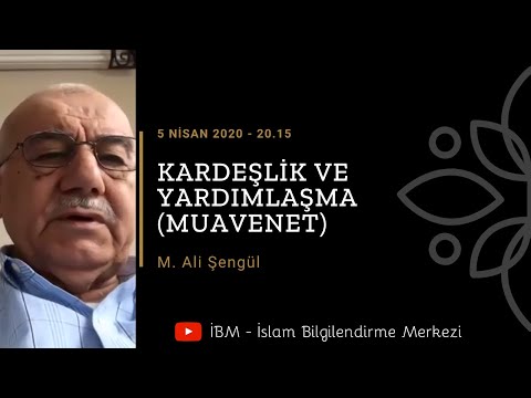 M. Ali Şengül: Kardeşlik ve Yardımlaşma  (MUAVENET) www.frama.link/TimeToHelpFr_Grece2020