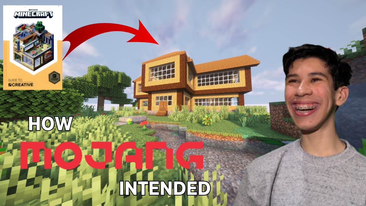 I Built a House How Mojang INTENDED - YouTube