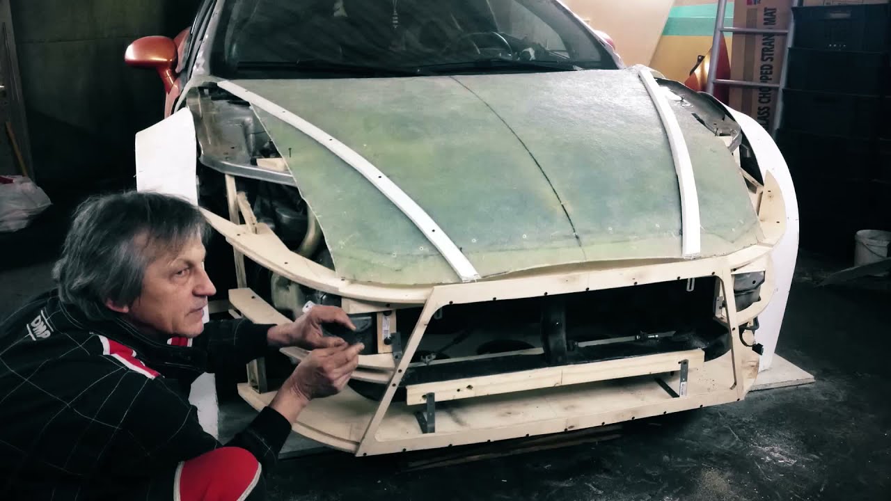 Mitsubishi ECLIPSE 5G or diy concept RA | p3. A wooden skeleton of a ...