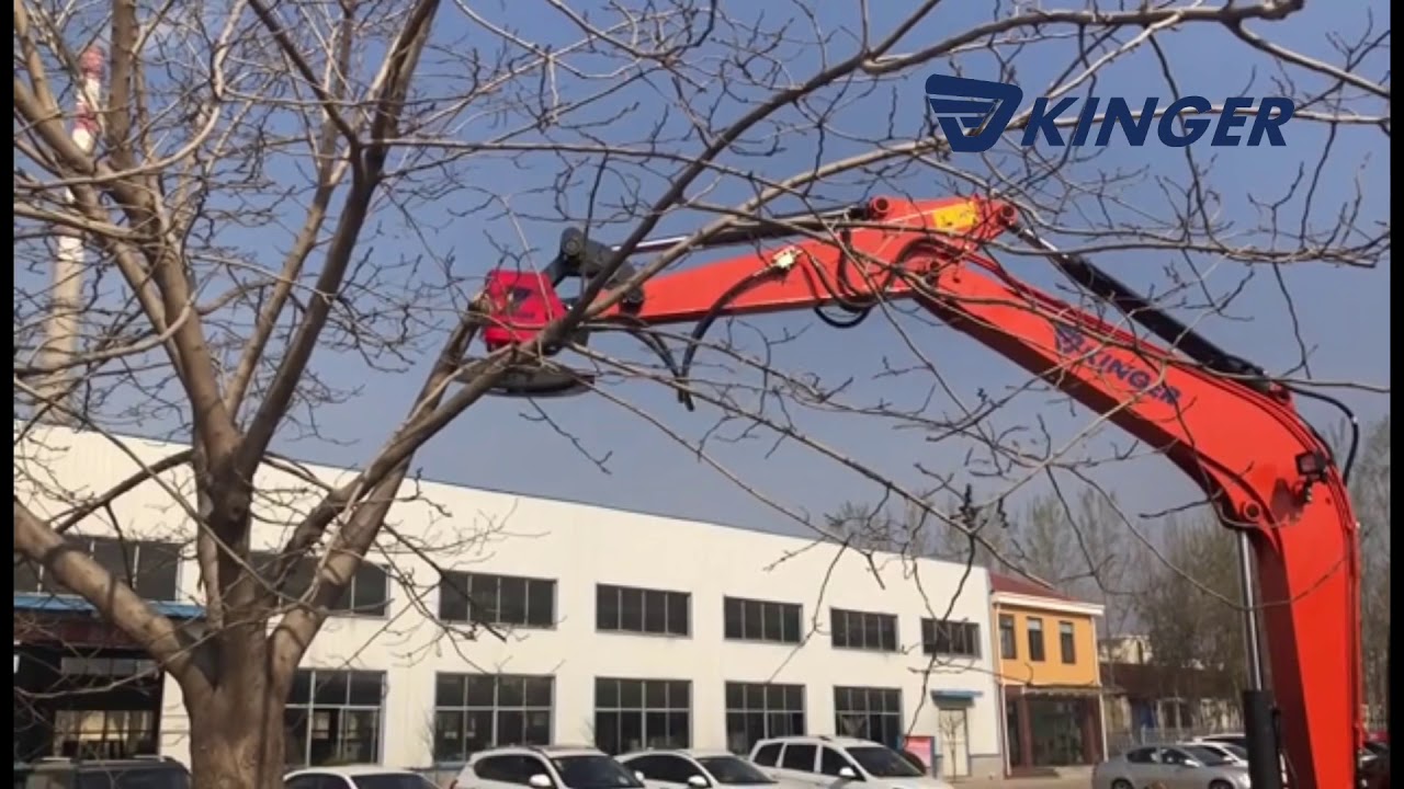 KINGER Saw Head attachments for forestry - YouTube