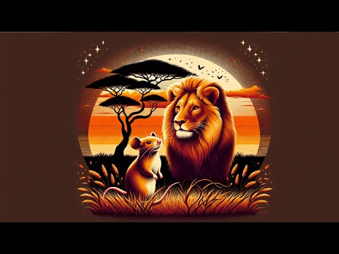 The Lion and the Mouse: An African Folktale for Kids - YouTube