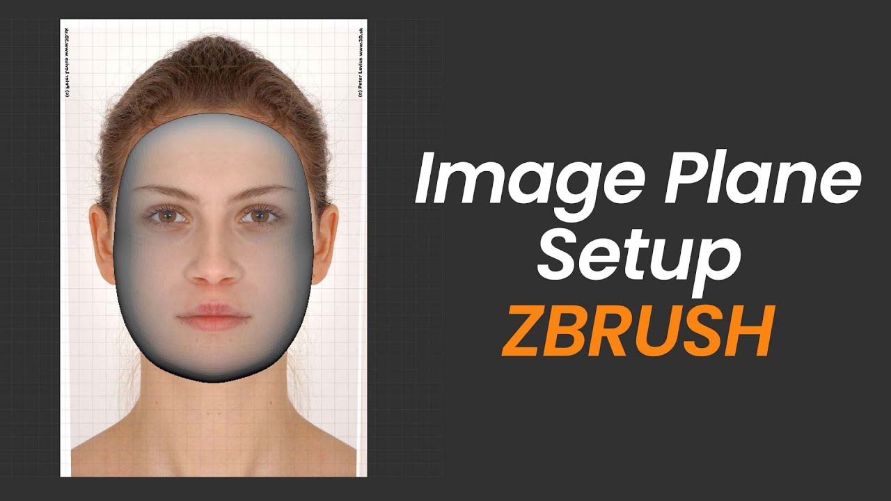 Image Plane Setup - Image Reference for Sculpting in ZBrush - YouTube