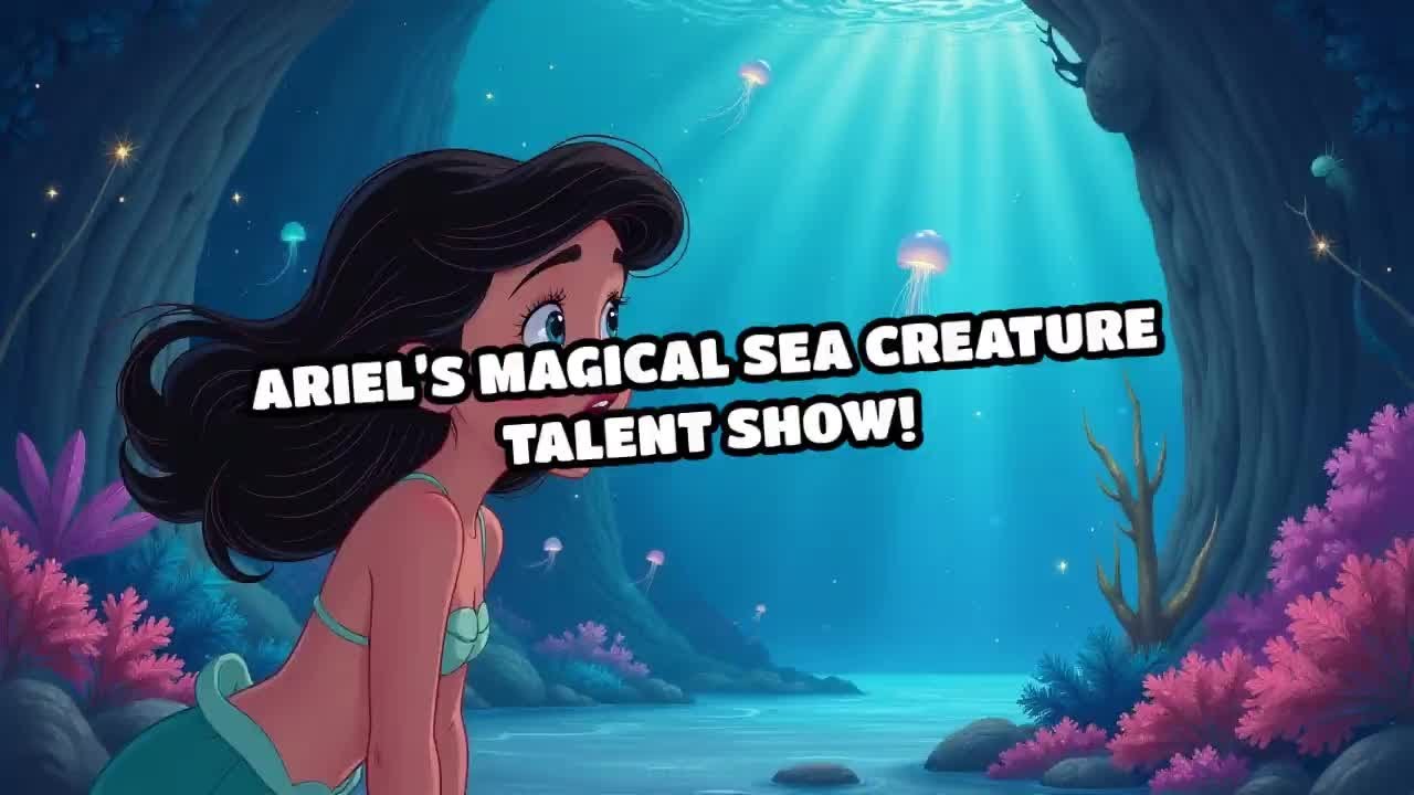 Ariel’s Magical Sea Creature Talent Show! - YouTube