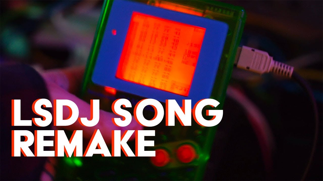 Game Boy Music: Re-working an old LSDJ Track w/ MIDI + Synths - YouTube
