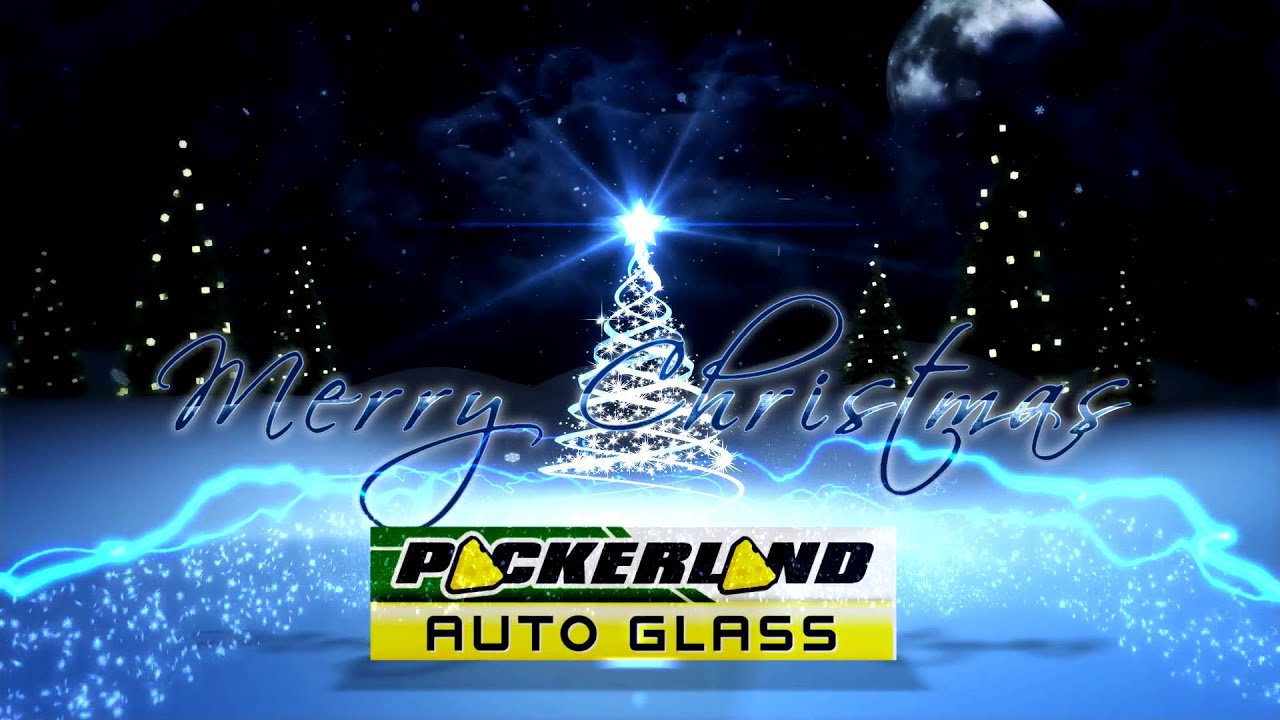 Merry Christmas From Packerland Auto Glass - YouTube