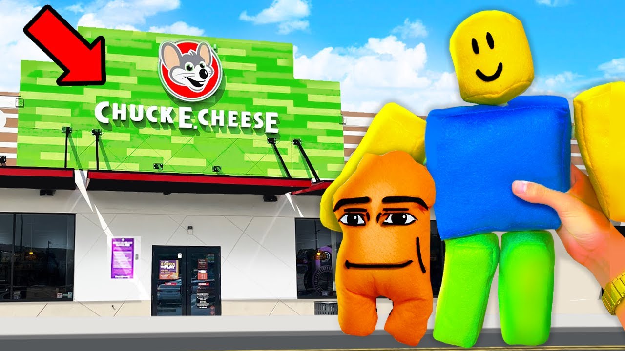 Roblox NOOB & Gegagedigedagedago Go To Chuck E Cheese! - YouTube