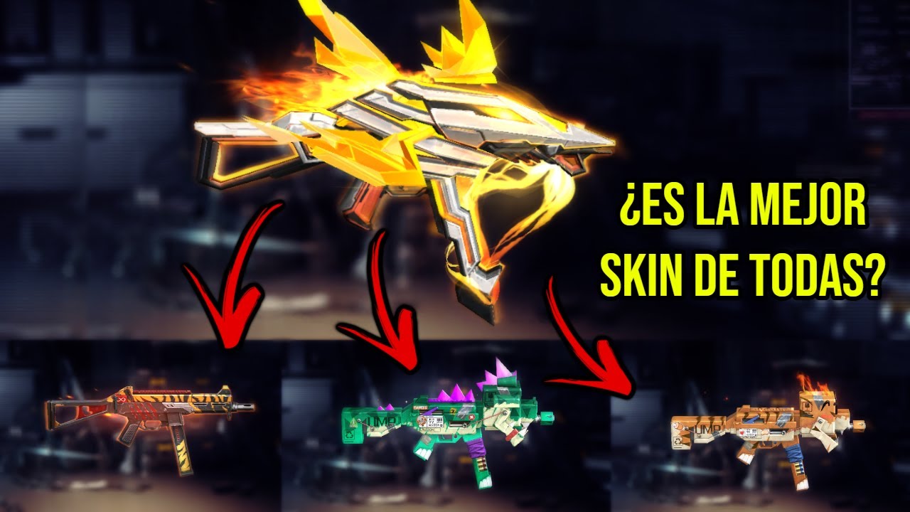 ¿ES LA UMP EVOLUTIVA LA MEJOR SKIN QUE EXISTE? | UMP EVO VS OTRAS SKINS ...