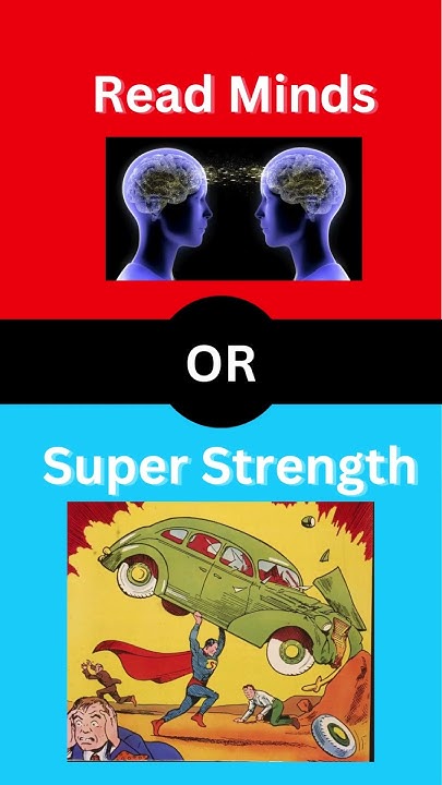 Would You Rather SuperPower Edition - YouTube