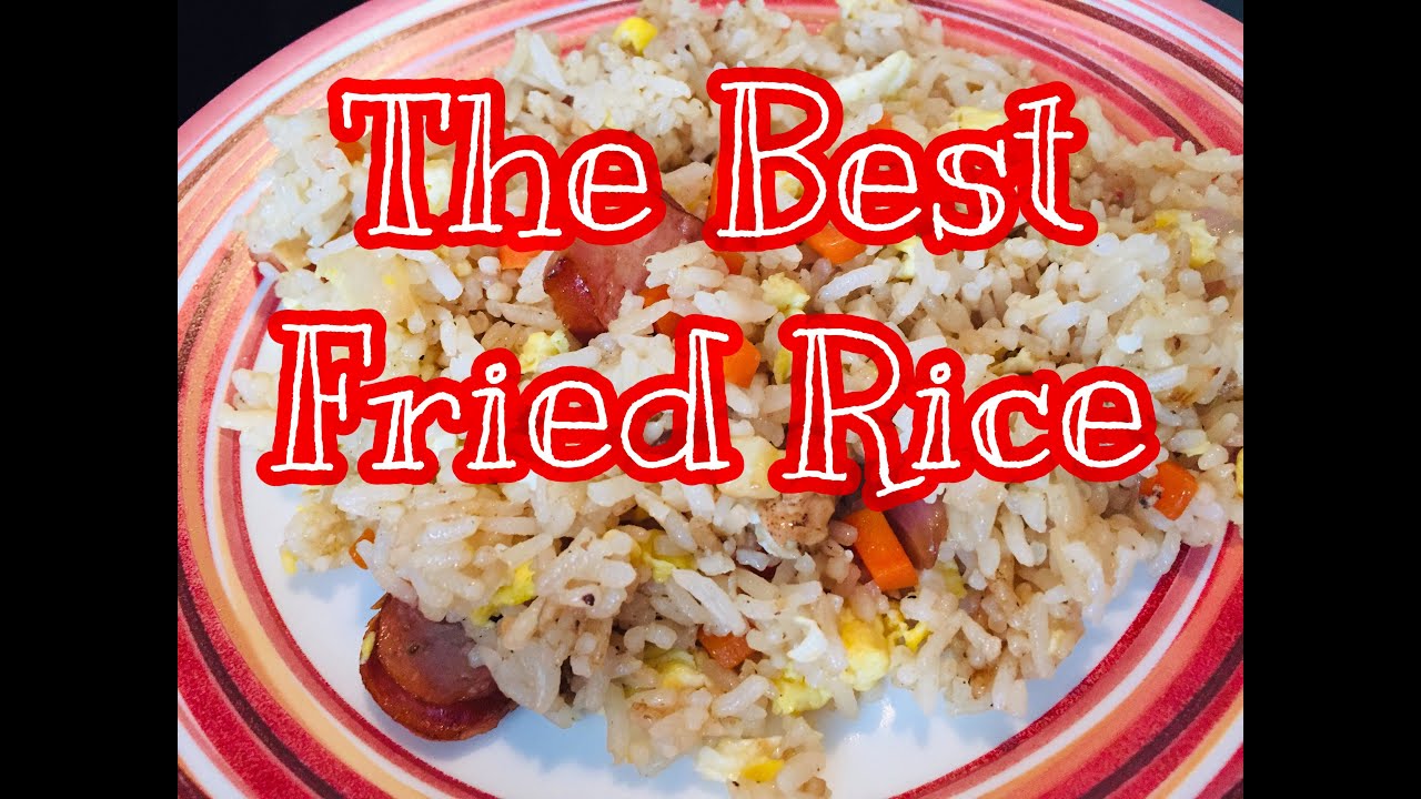 How to cook the best and Tasty Fried Rice | Meaty fried rice | Chef ...
