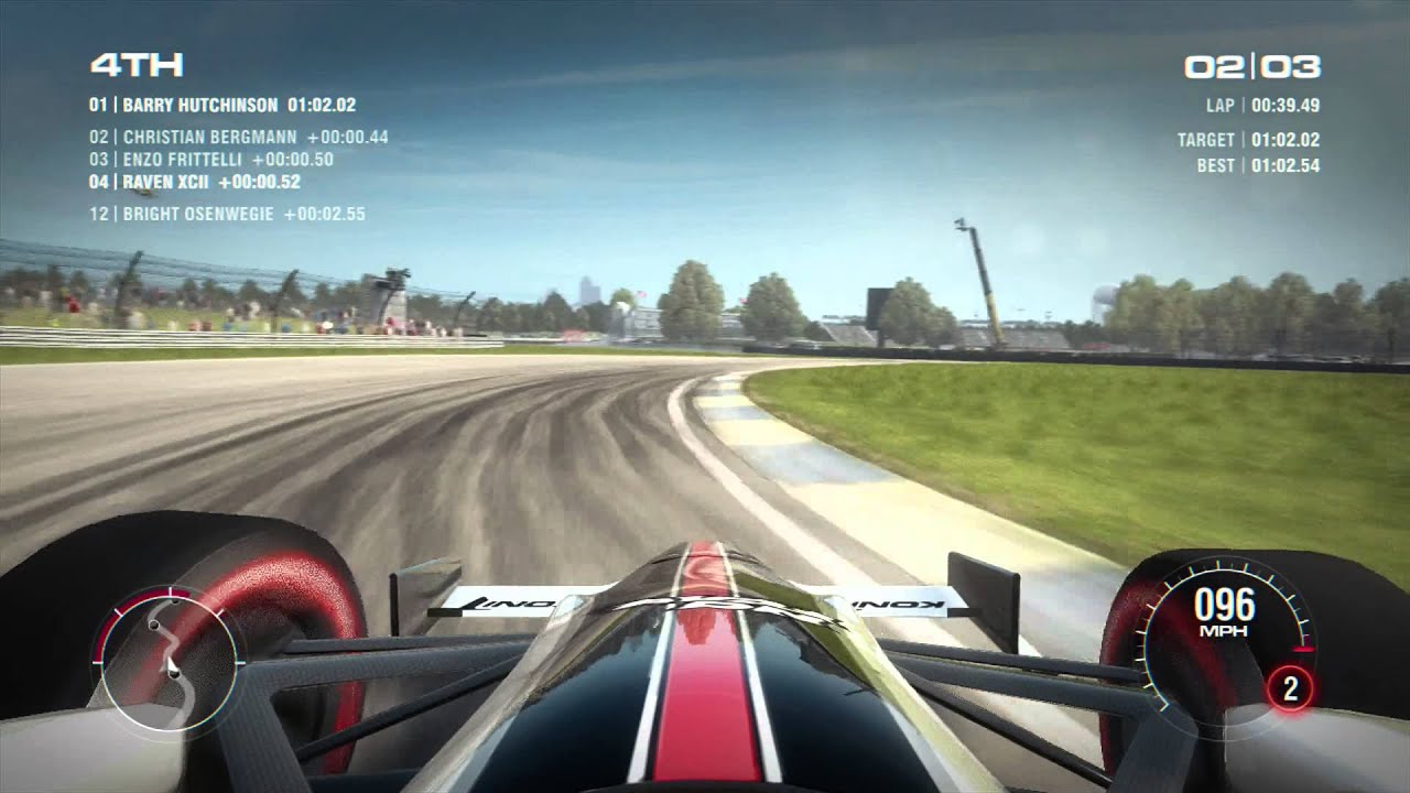GRID 2 - IndyCar Gameplay - YouTube