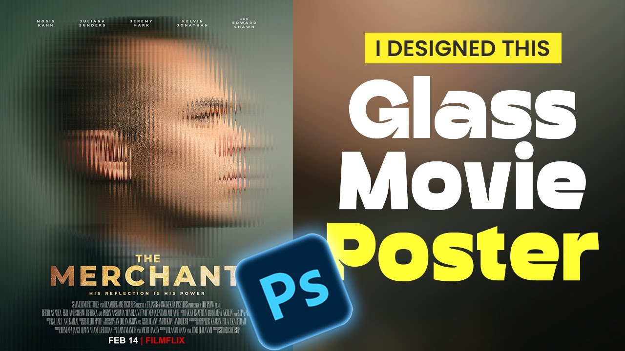 How to Create Glass Poster Tutorial || Step by Step Tutorial - YouTube