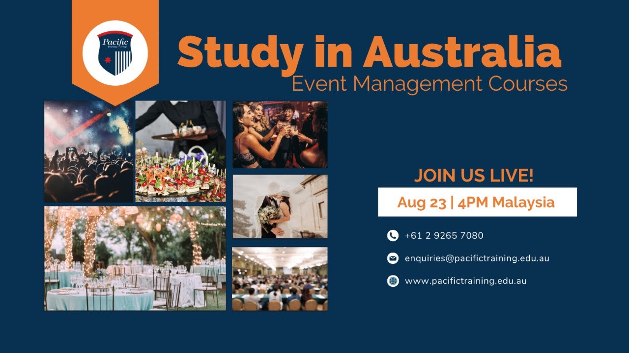 Study in Australia | Event Management | Malaysia - YouTube