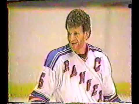 Flyers at Rangers 1983 playoffs game 3 (highlights) - YouTube