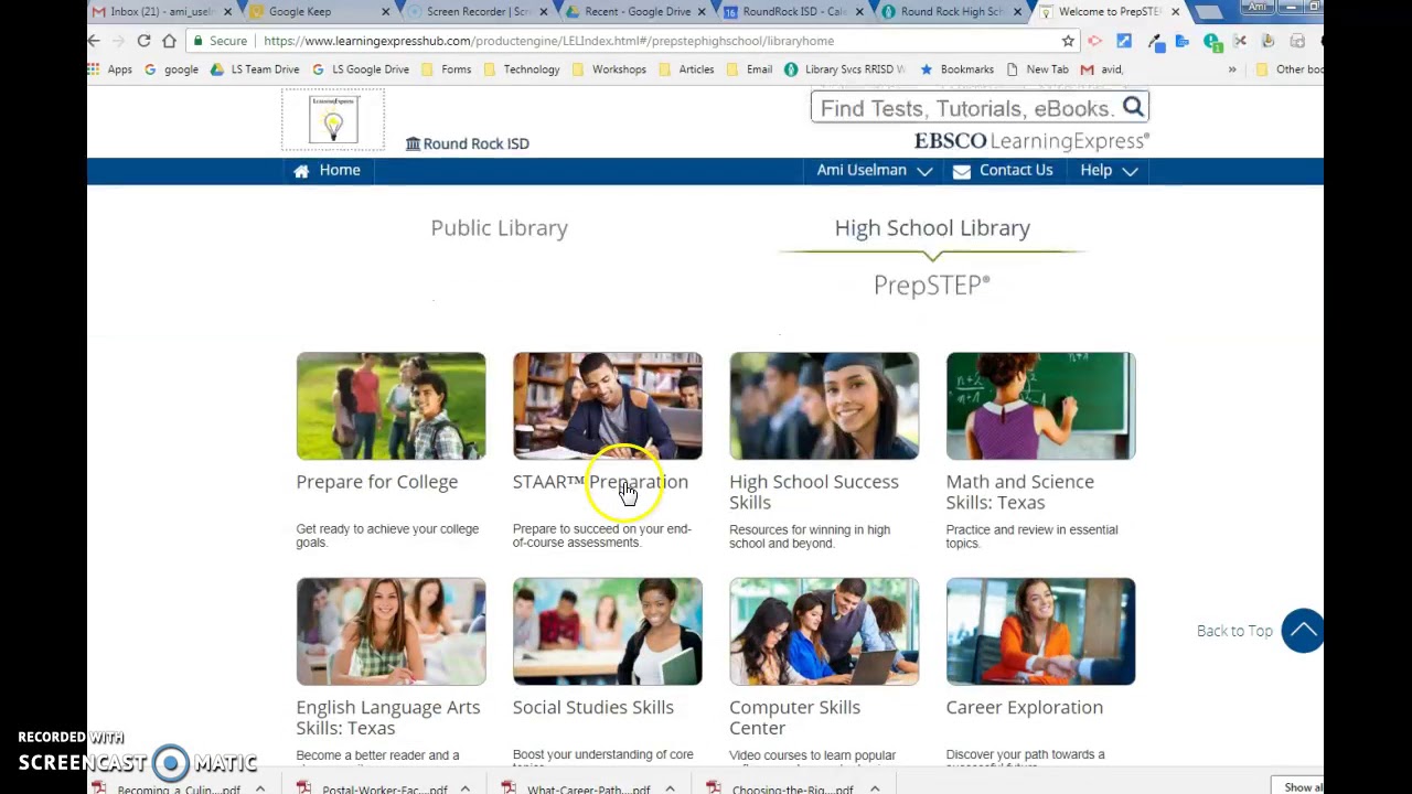 EBSCO Learing Express - YouTube