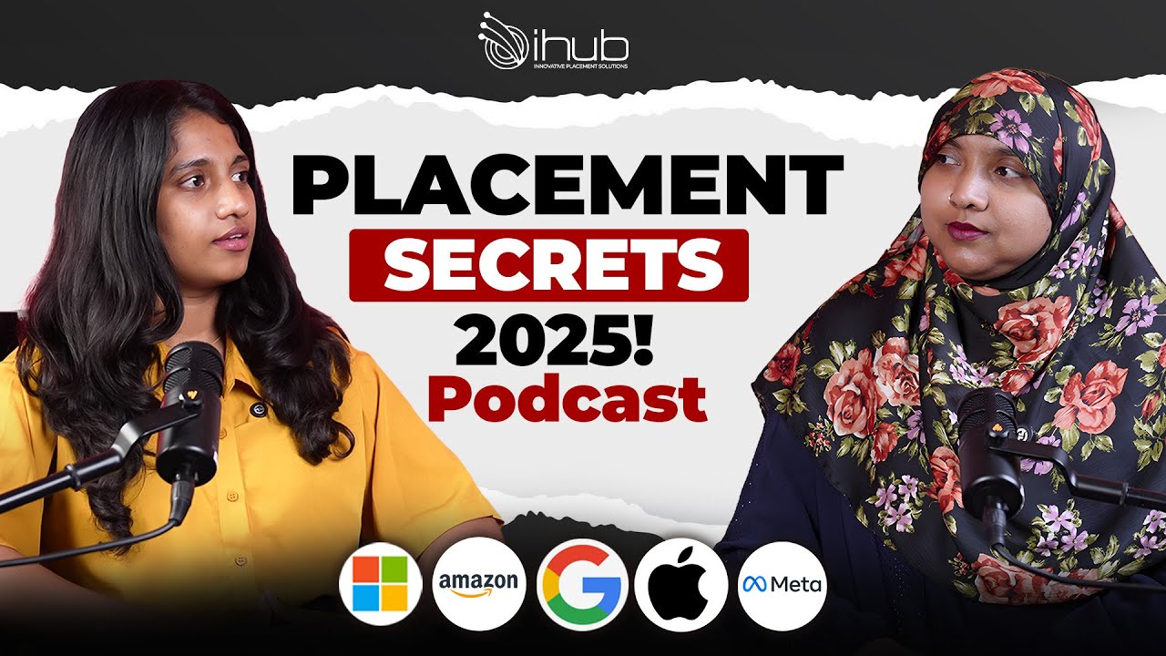 MNC Hiring Secrets Revealed | Placement Officer | iHub Podcast Ep4 ...