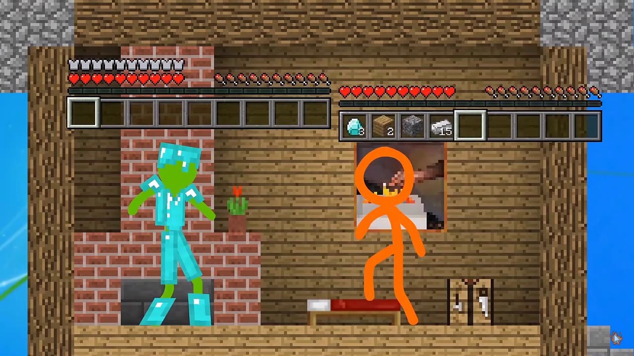 Redstone Academy - Animation vs. Minecraft Shorts Ep 15火柴人vsMinecraft起源 ...