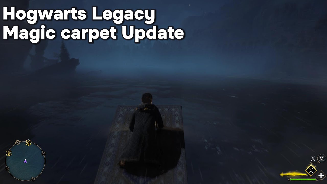 Hogwarts Legacy Magic Carpet Update - YouTube