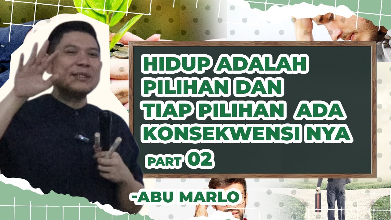 setiap keputusan yang kita ambil selalu membawa konsekuensi, baik ...