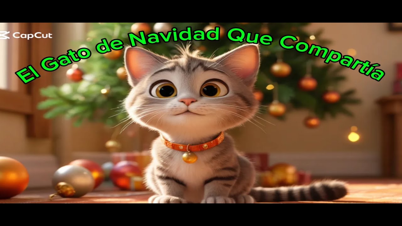 Aventuras Mágicas Infantiles: EL GATO DE NAVIDAD QUE COMPARTIA - YouTube