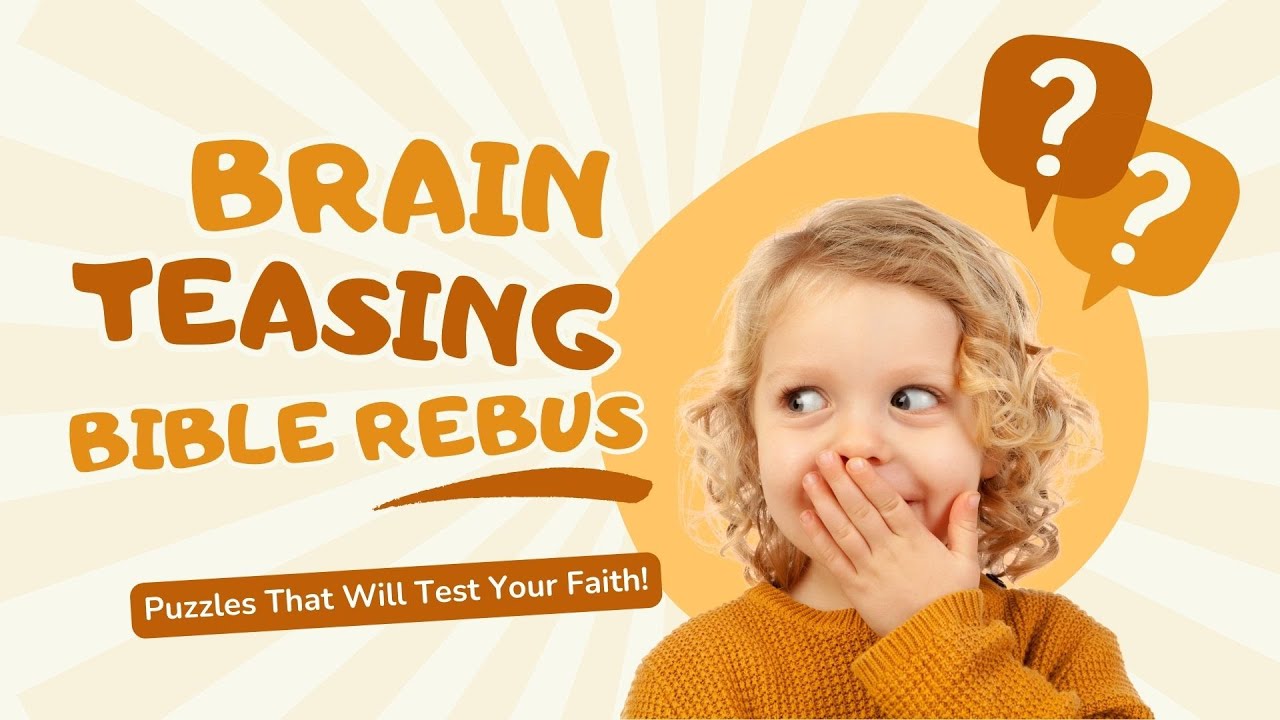 Brain-Teasing Bible Rebus Puzzles That Will Test Your Faith! - YouTube