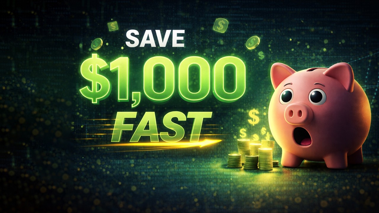 How to Save $1,000 Fast with This Simple Plan #MoneyFactUSA #usafinance ...