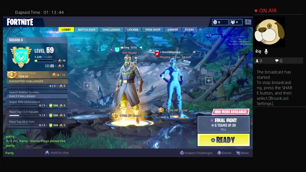 Live with Og mods fortnite - YouTube