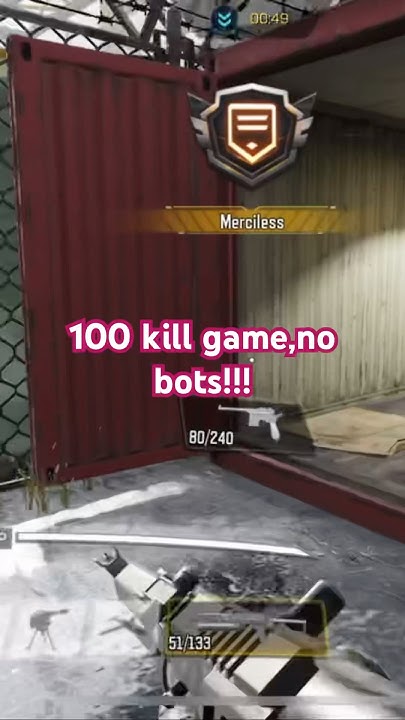 CODM 100 kill game,no bots! #codm #gameplay #codmobilegameplay #codmshorts #codmobileclips # ...