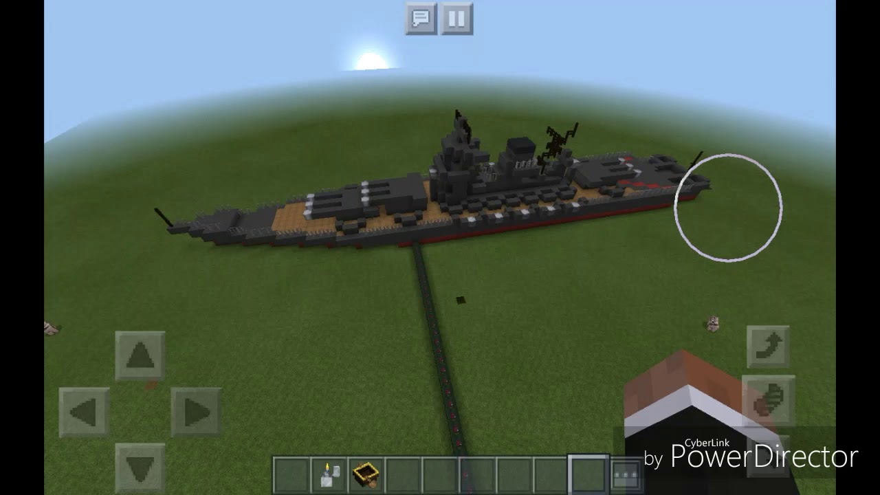 Exploding battleship Yamato in minecraft!!!!!!! - YouTube