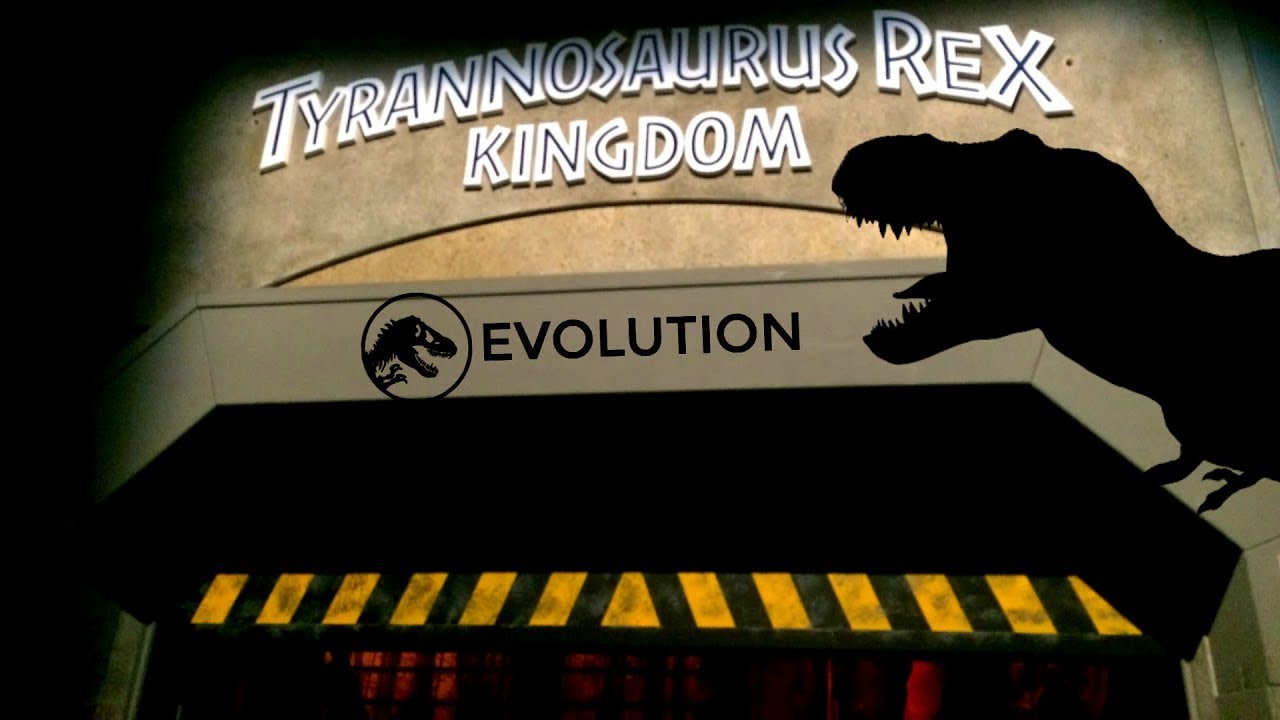 T-REX KINGDOM! COMPLETE PARK BUILD! HOW TO BUILD THE T-REX KINGDOM ...