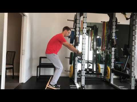 Heels Elevated Kitchen Sink Squat - YouTube