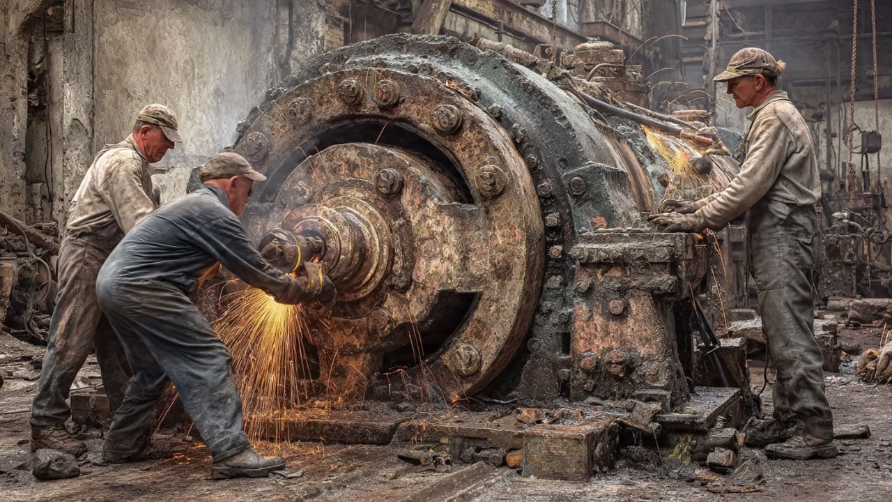 Bringing History To Life: Manual Start-Up Of A Classic Antique Diesel ...