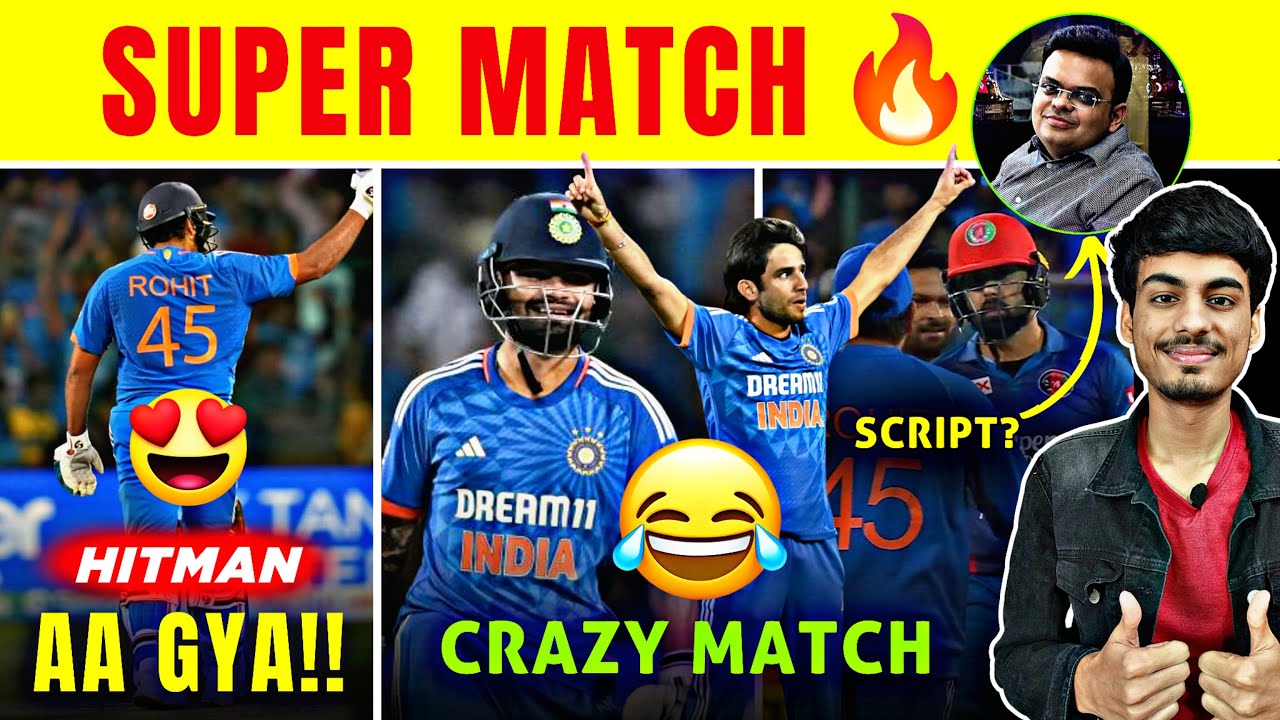 HITMAN IS BACK 😍🥳 - HATERS KO JAWAB 😂 | IND vs AFG SUPER OVER!!! | Meme ...