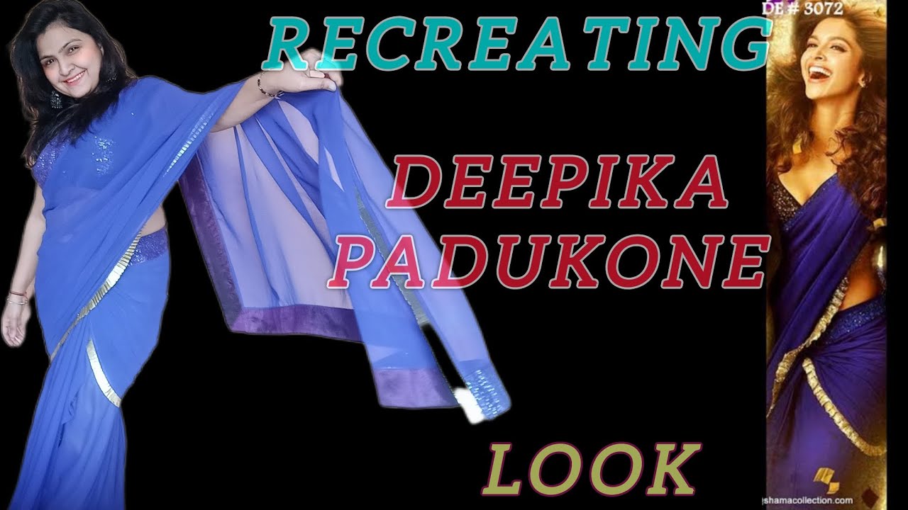 get ready with me || Recreating Deepika Padukone bttamiz Dil Look 💁 ...