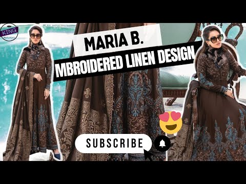 Maria B Linen 😍 Winter Collection 2022 | Hit Article | Master King ...