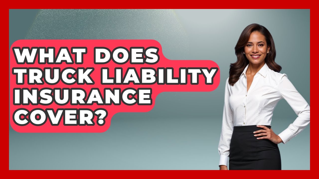 What Does Truck Liability Insurance Cover? - Auto Coverage Explained ...