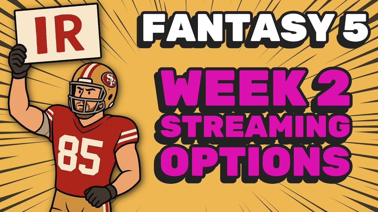 5 Fantasy Football Tips You Need for Week 2! - YouTube