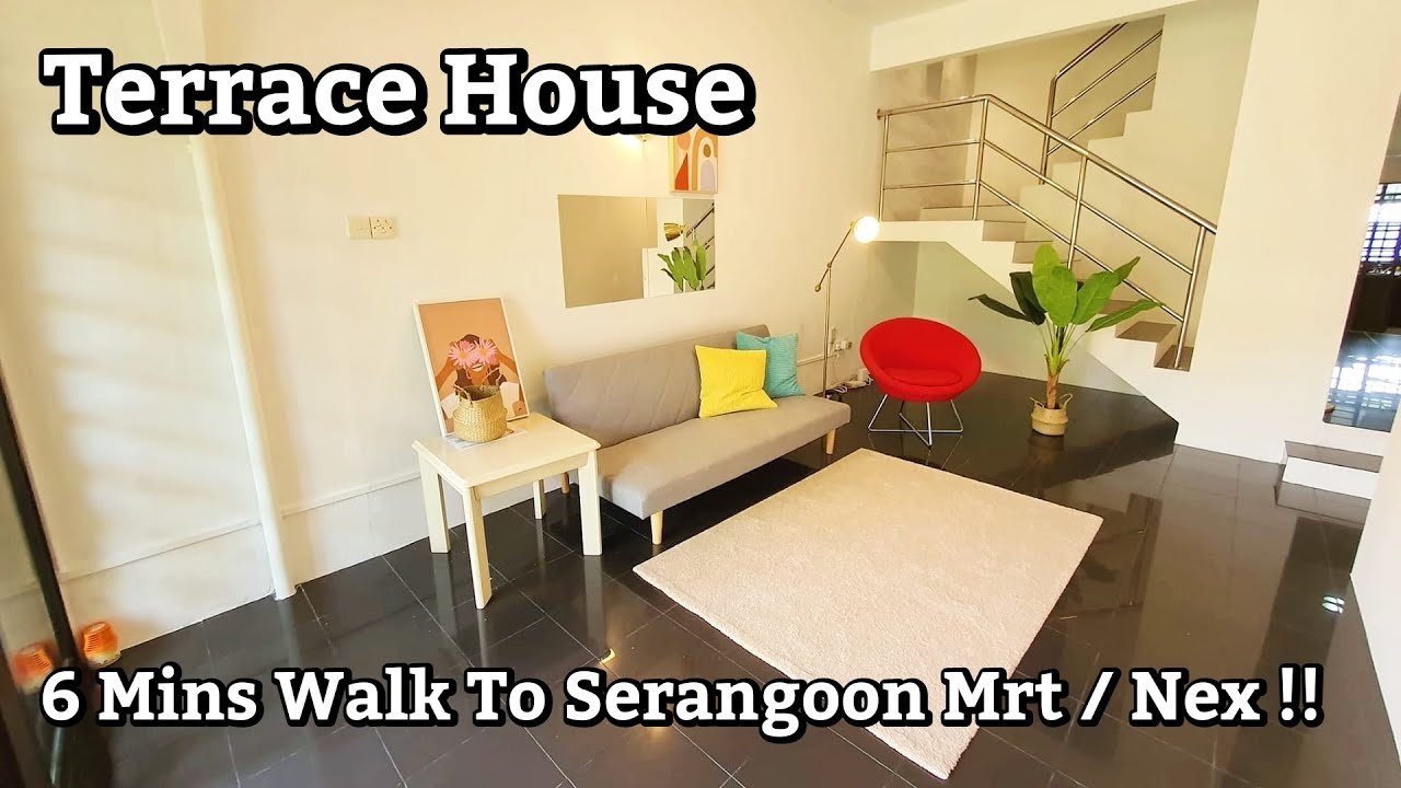 Terrace House , 6 Mins Walk To Serangoon Mrt / Nex !! - YouTube
